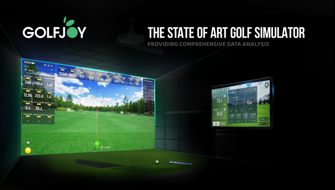 Indoor Golf Simulator and Golf Launch Monitor - Golfjoy Shop