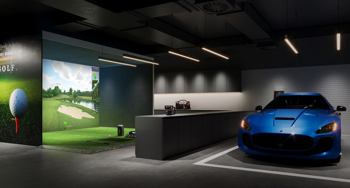GOLFJOY PGS Complete Golf Simulator Kit - DIY Home Golf Setup