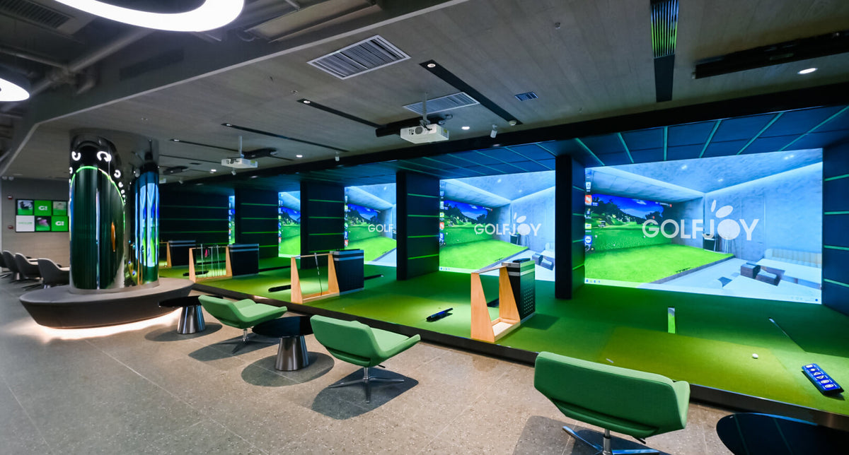 Indoor Golf Simulator and Golf Launch Monitor - Golfjoy Shop