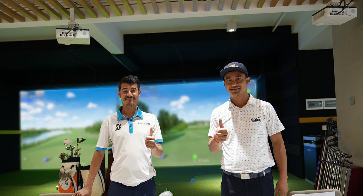 Indoor Golf Simulator and Golf Launch Monitor - Golfjoy Shop